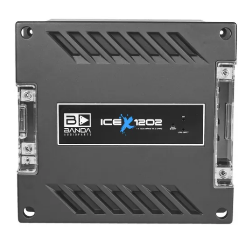 Banda Amplifier Ice X 1202 - 1200w Rms - 2 Ohms – bjbuybrazil